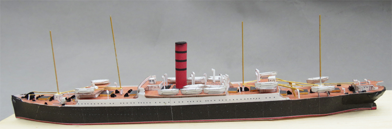 Carpathia Paper model - rssboard - 종이모형왕국